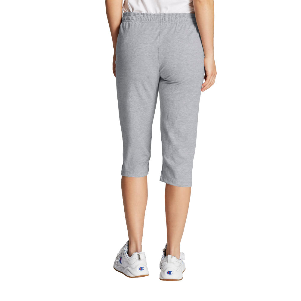 Capri Champion | Calza Capri Champion Mujer Deportivo Gris Melange ...