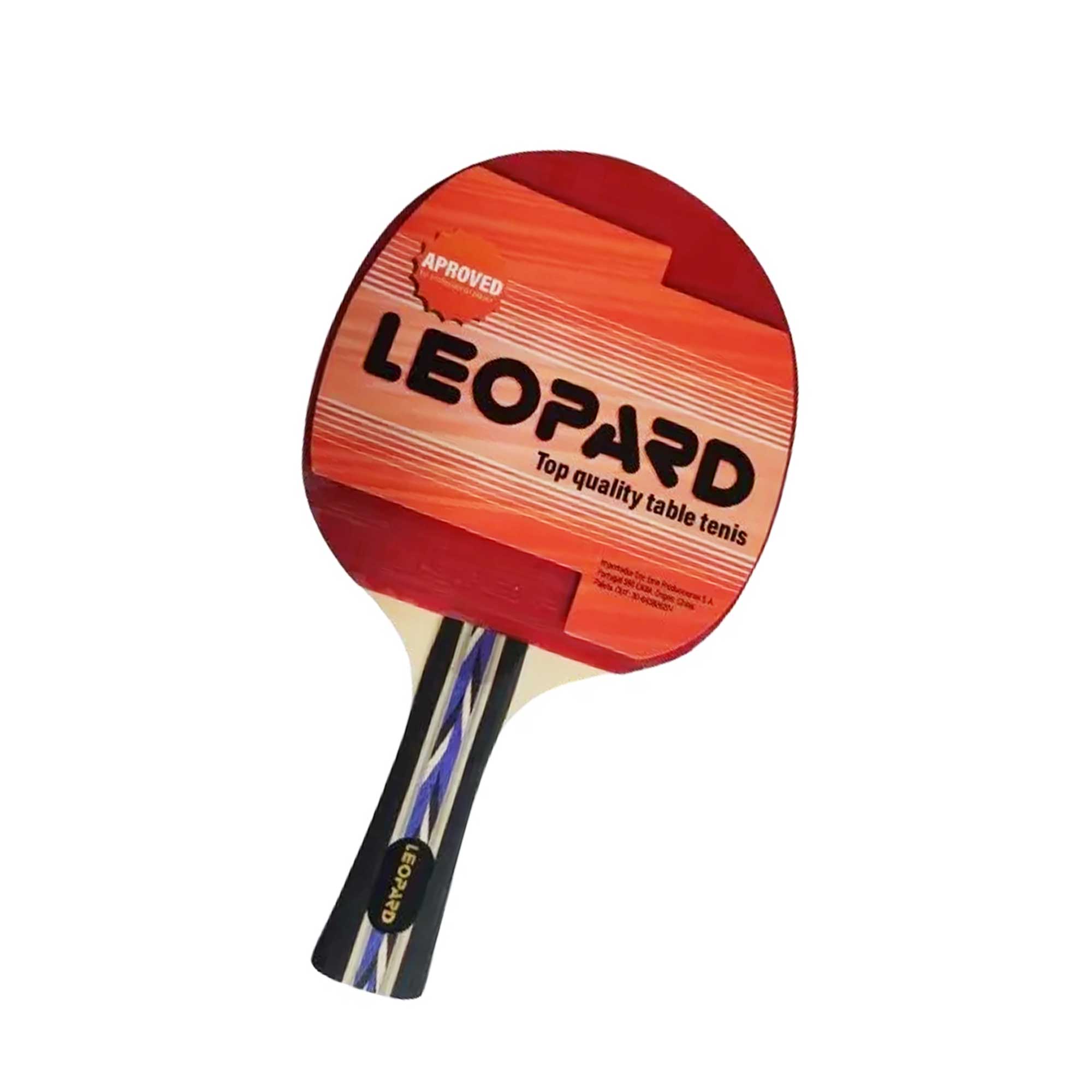 Paletas Striker | Paleta Striker Ping Pong 5 Estrellas Leopard ...